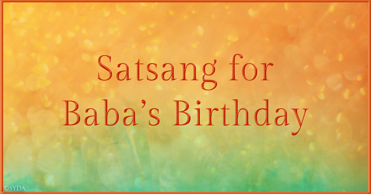 Shares about the Siddha Yoga Satsang in honor of Baba Muktananda's ...