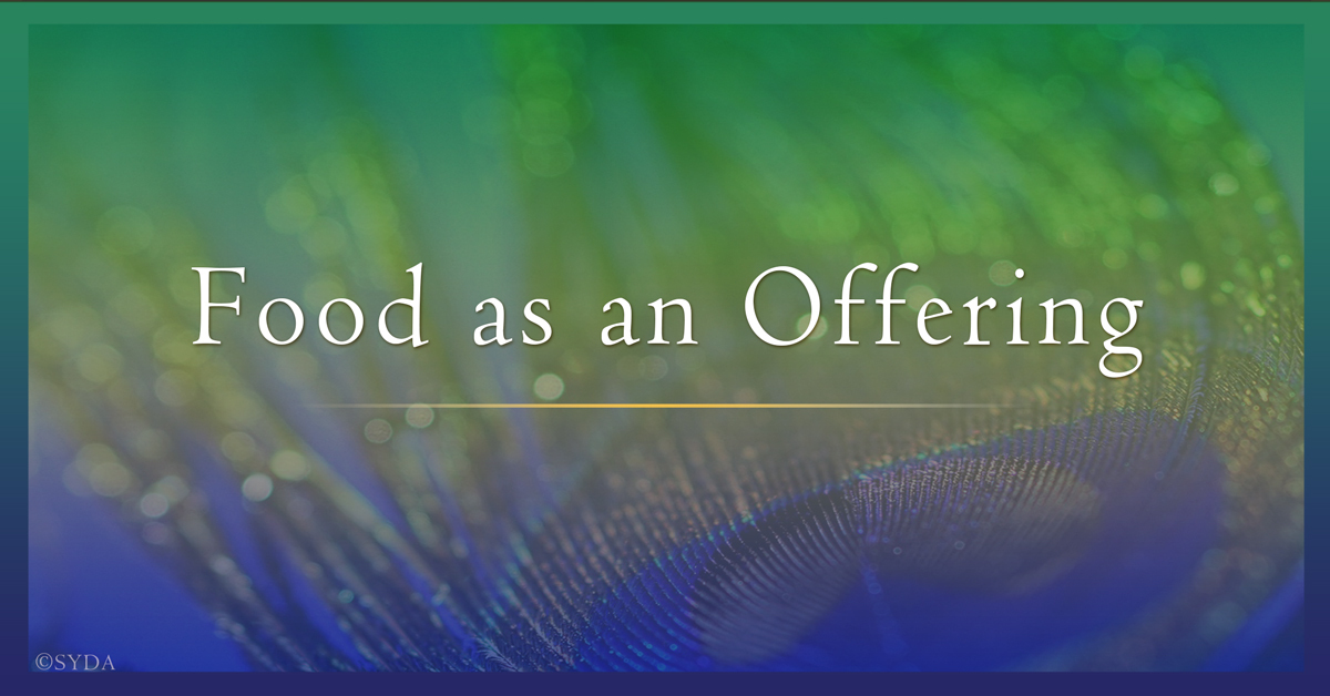 Food as an Offering