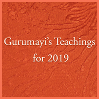 Gurumayi Chidvilasananda's Teachings 2019 Landing
